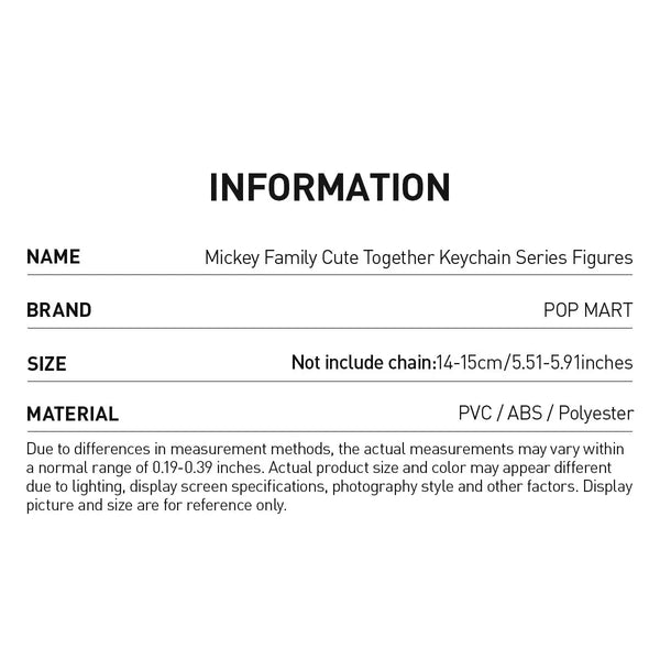 Buy POP MART Disney Mickey Family Series Plush Pendant Blind Box Online ...