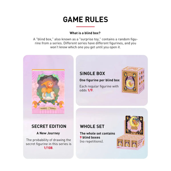 Buy Pop Mart Twinkle Twinkle Light Up Series Scene Sets Blind Box ...